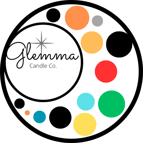 Scented Soy Candles in Hand Painted Containers – Glemma Candle Co., LLC
